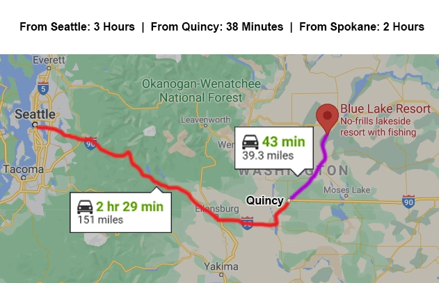 Cabin Camping in Washington State | Blue Lake Resort